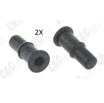 Rep kit guide pin seals for 2 calipers - C&C Parts Remonderdelen